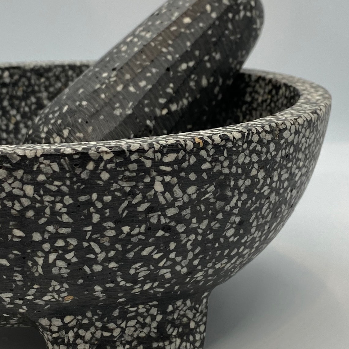 Marmolina Genuine Handcrafted Mexican Mortar and Pestle Set Made Out of ...