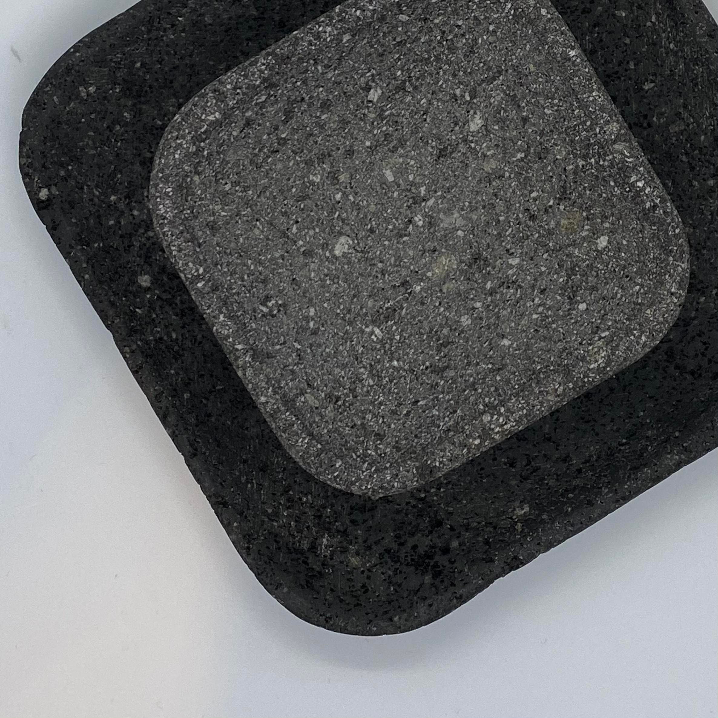 Authentic Mexican Volcanic Rock Dinner Plates Set. Serving | Etsy