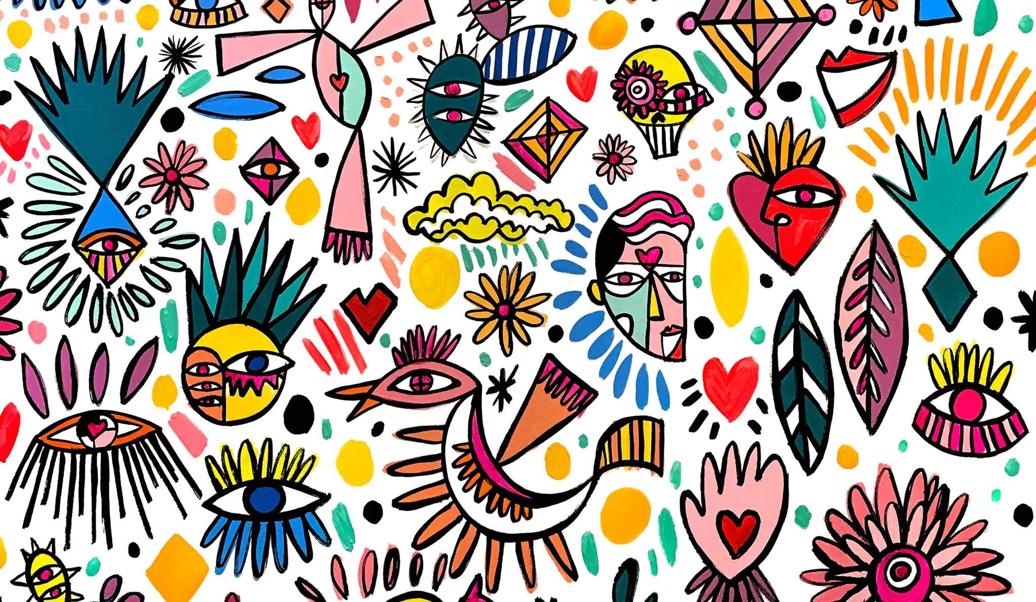 Personalized Acrylic Painting by Famous Artist Claudio Limón. Original ...