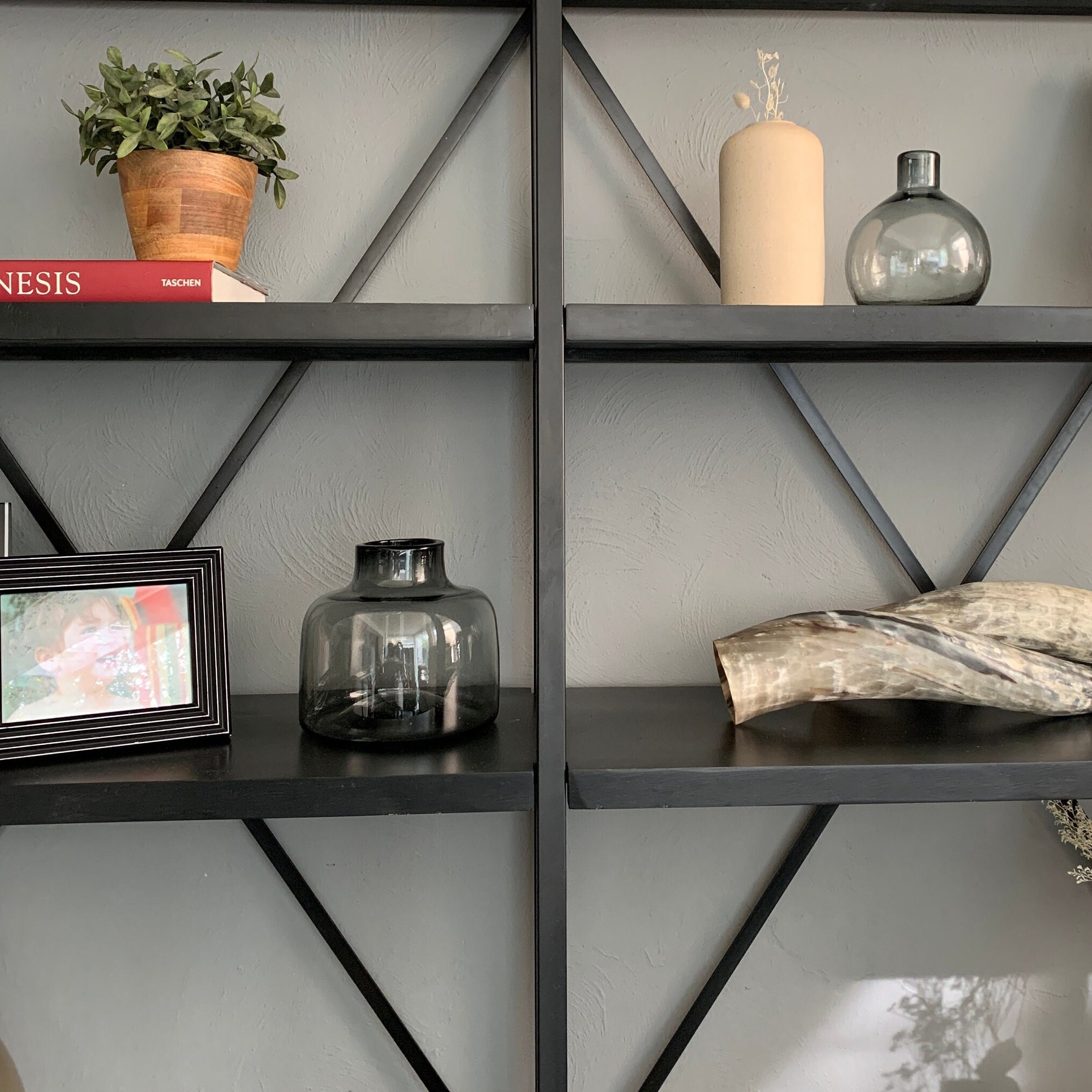 Sopora Mini Hand Blown Glass Flower Vase Irregular Modern Handmade in ...