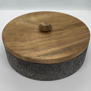 Stone & Wood Tortillero - Tortilla Warmer Authentic Mexican Black Stone ...