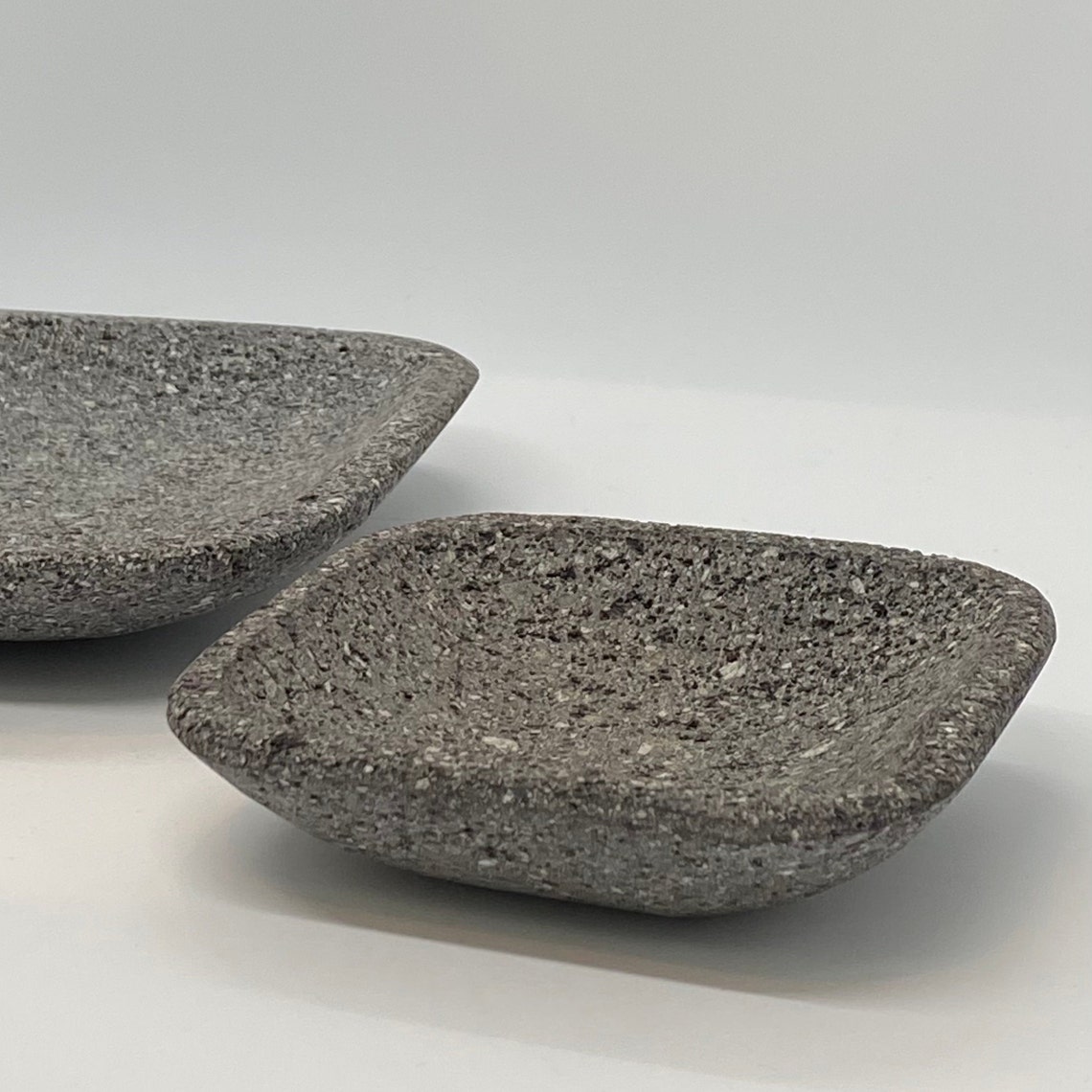 Authentic Mexican Volcanic Rock Dinner Plates Set. Serving | Etsy