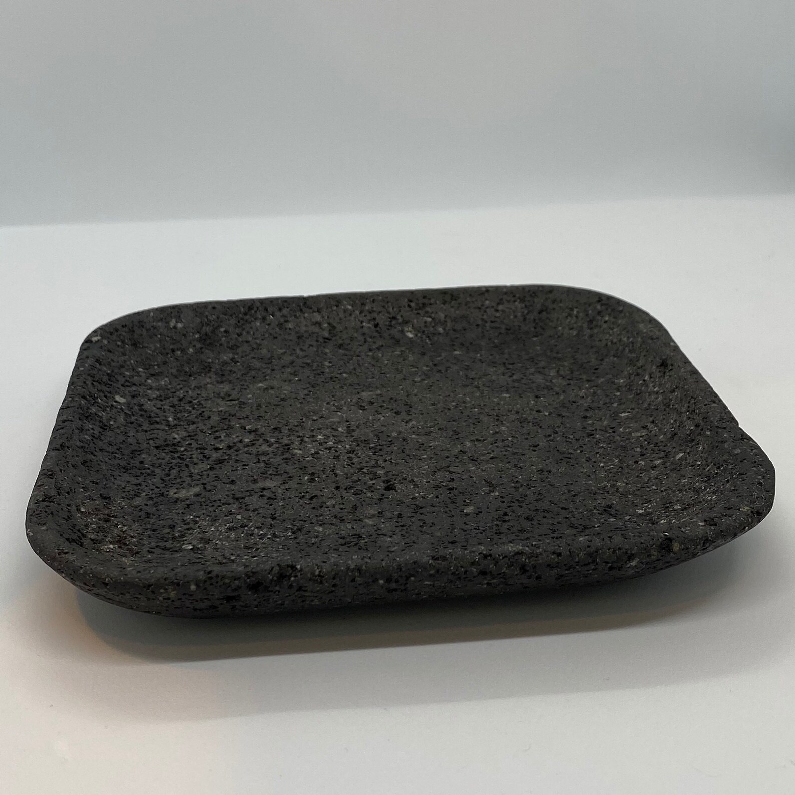Authentic Mexican Volcanic Rock Dinner Plates Set. Serving Plates ...