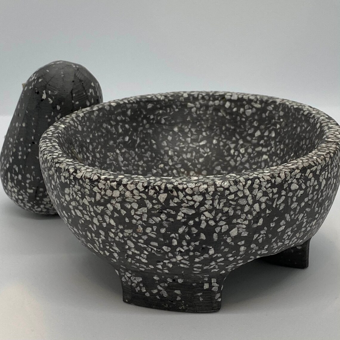 Marmolina Genuine Handcrafted Mexican Mortar and Pestle Set Made Out of ...