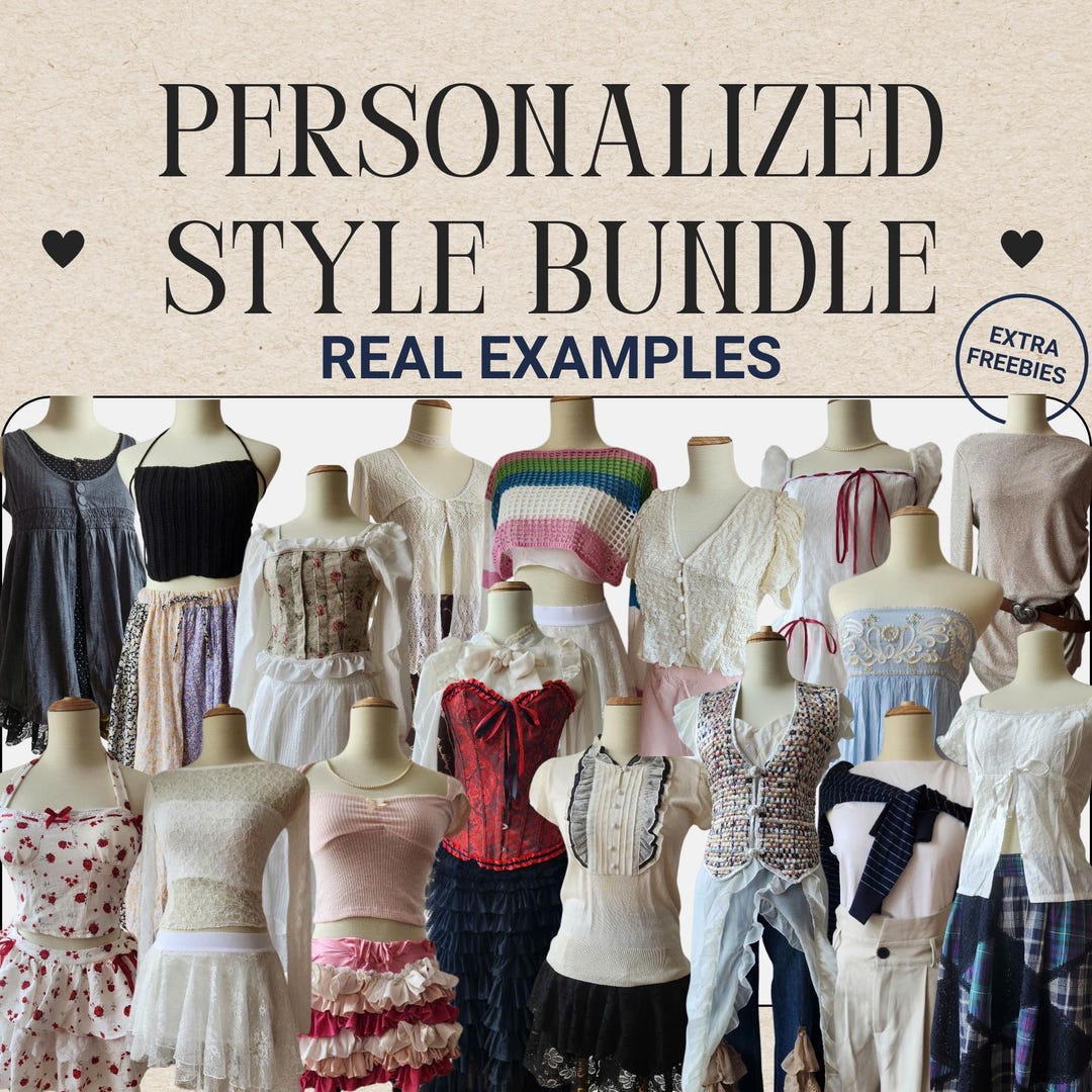 Personalized Style Bundle: Pinterest Custom Thrift Box - Etsy