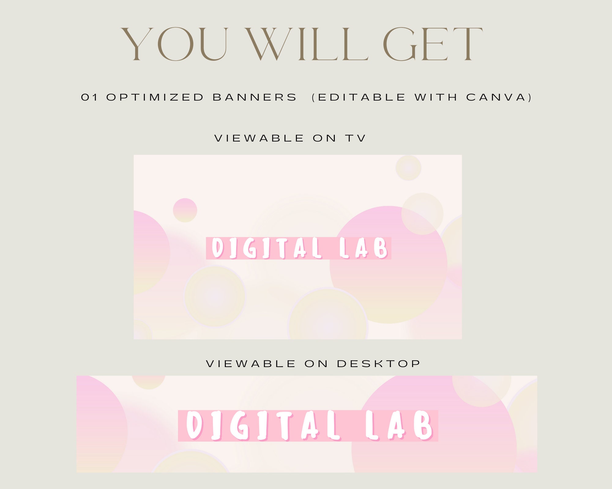 Editable Animated Youtube Intro Outro Youtube Banner Custom - Etsy