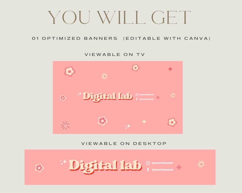 Aesthetic Custom Animated Youtube Intro Youtube Outro - Etsy