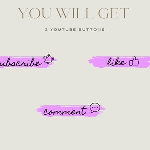 Custom Animated Youtube Intro, Youtube Outro, Youtube Banner, Template Canva Editable, Aesthetic ...