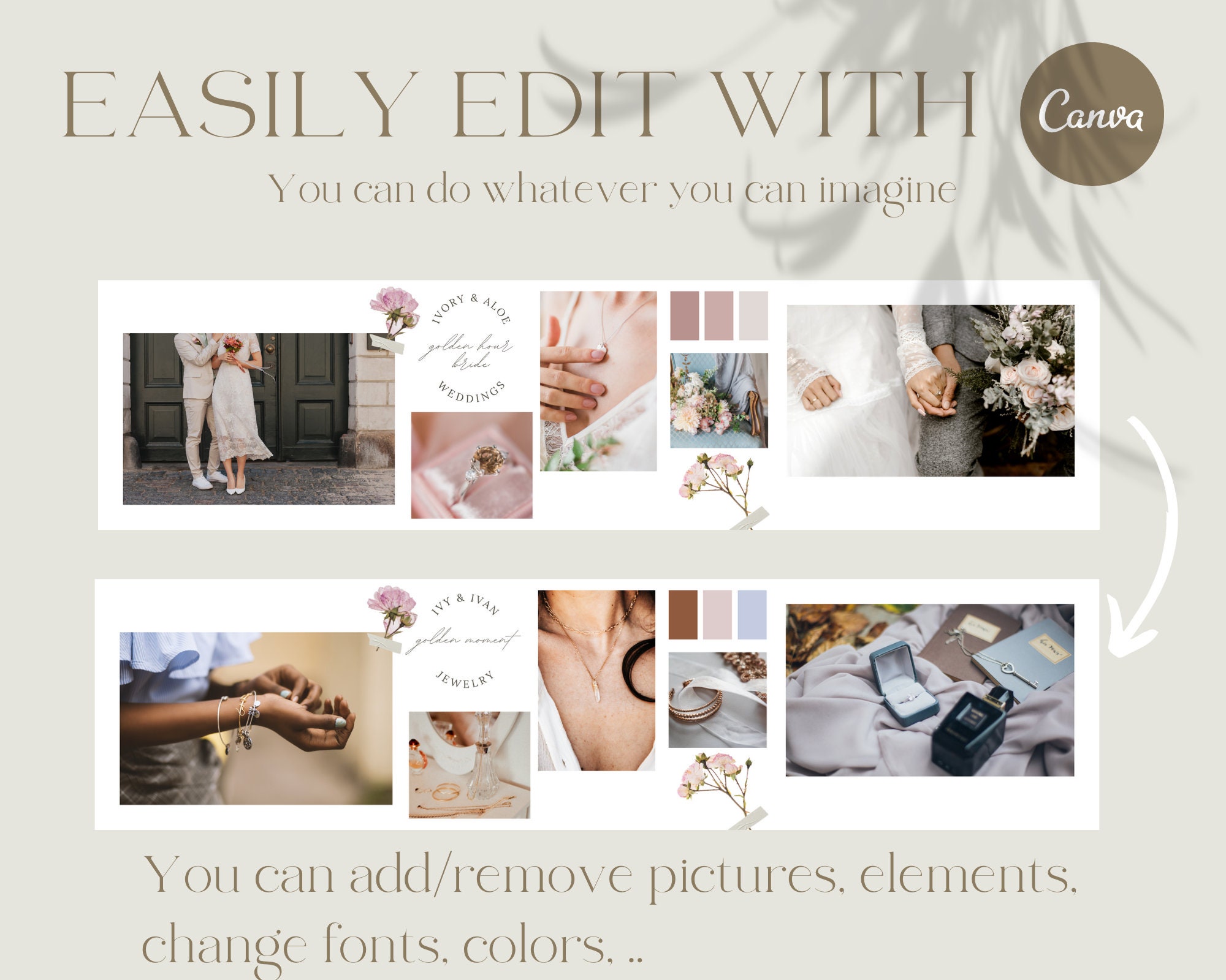 Aesthetic Etsy Banner Template DIY Etsy Canva Template Etsy | Etsy