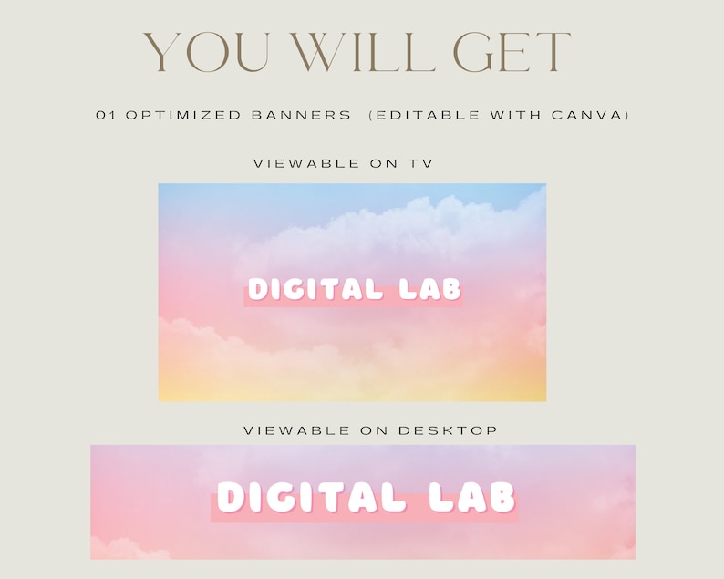 Aesthetic Custom Animated Youtube Intro Youtube Outro - Etsy