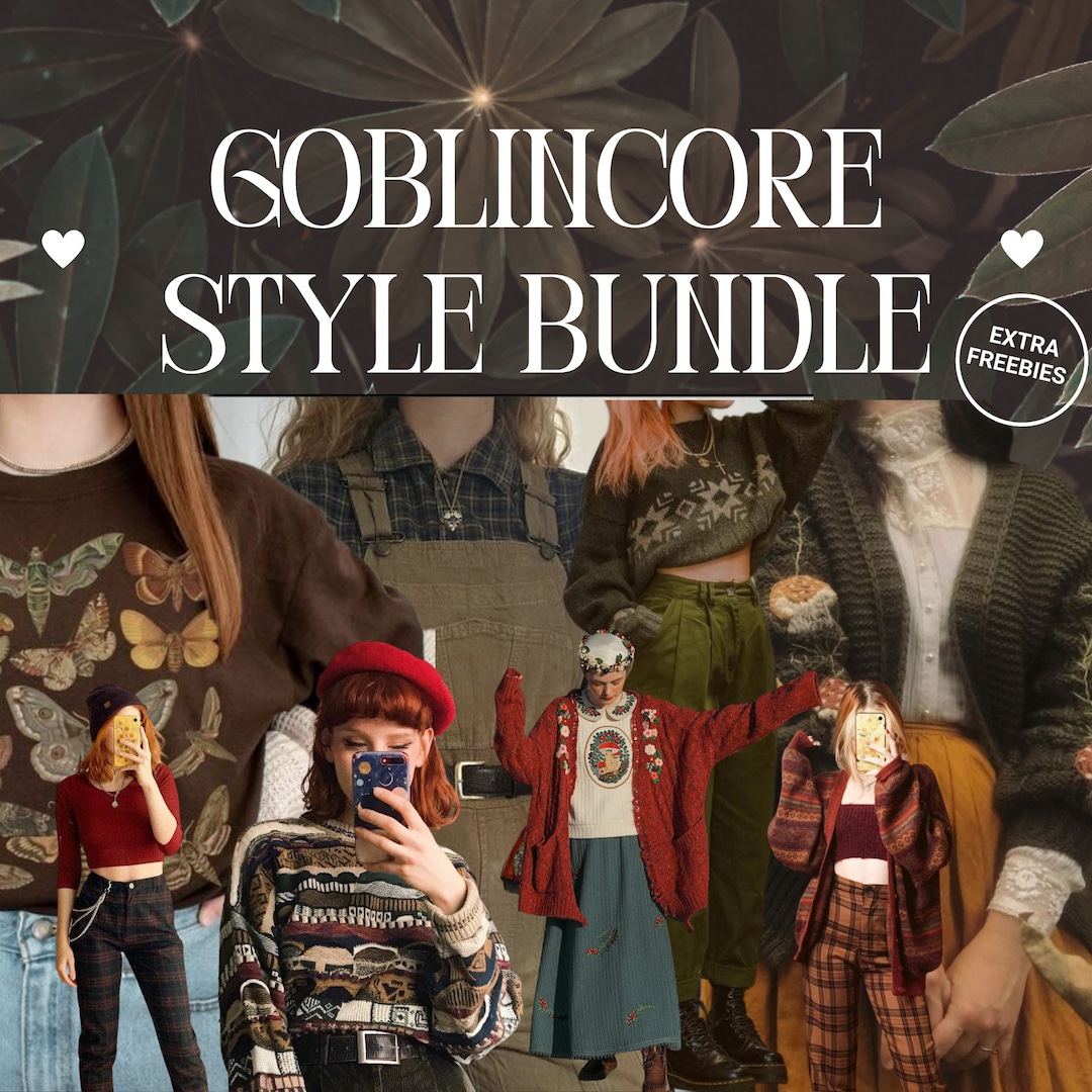 Goblin Core Thrift Style Bundle: Pinterest Board Mystery Box - Etsy UK