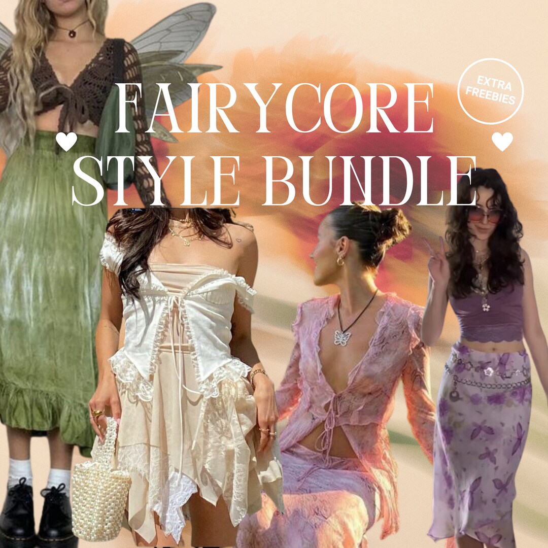 Fairycore Style Bundle, Personalized Style Bundle, Aesthetic Custom ...
