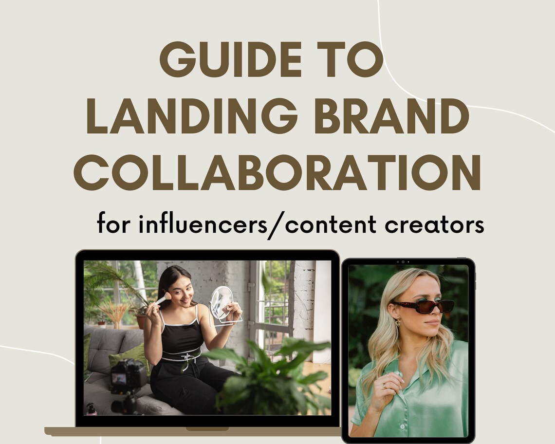 Guide to Landing Brand Collaboration Making Brand Deal Tips - Etsy