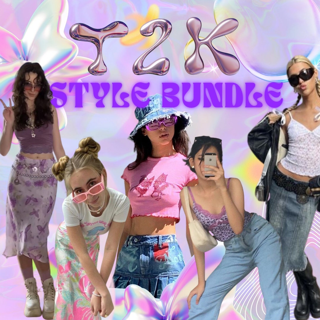 Y2K Style Bundle, Personalized Style Bundle, Aesthetic Custom Thrift Pack, Pinterest Board ...