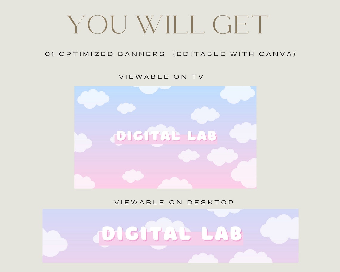 Aesthetic Custom Animated Youtube Intro Youtube Outro - Etsy