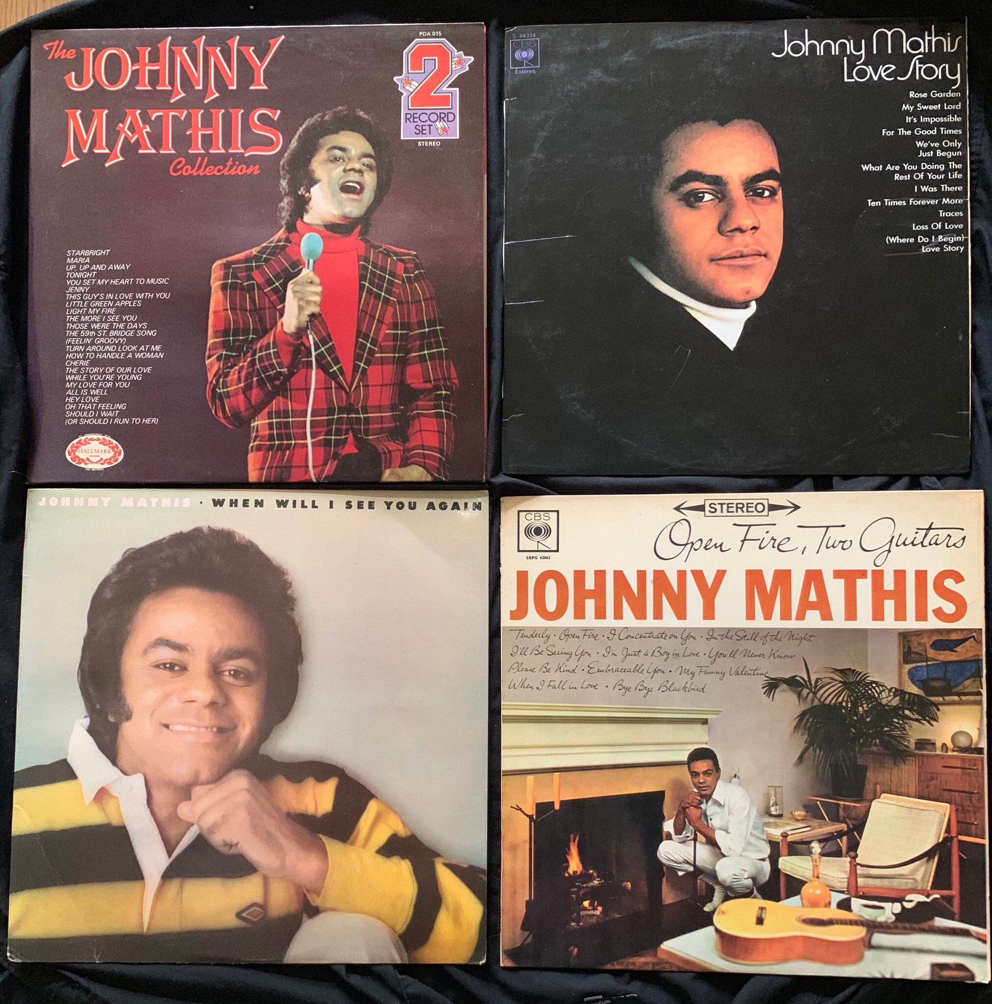 4 Johnny Mathis LP 33rpm Records - Etsy UK