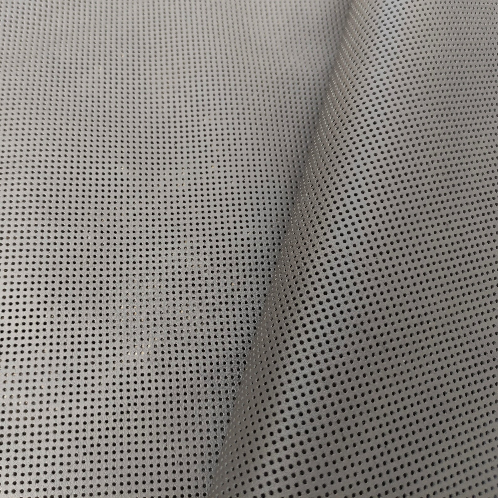 Italian Perforated Kangaroo Hides in Black Gray and Brown, Full Grain ...