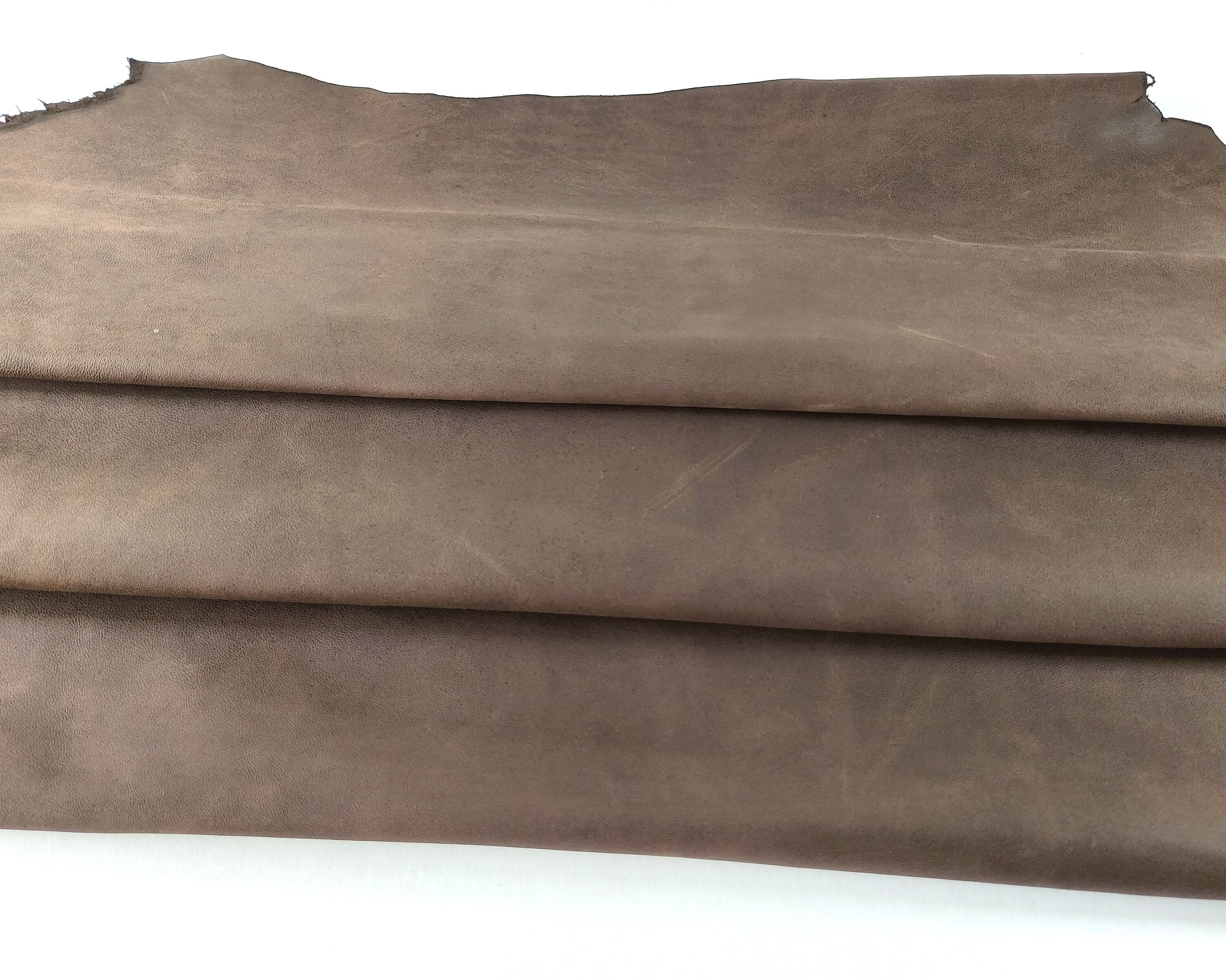 Brown Veg Tan Full Grain Leather Hide Soft Premium Vintage - Etsy