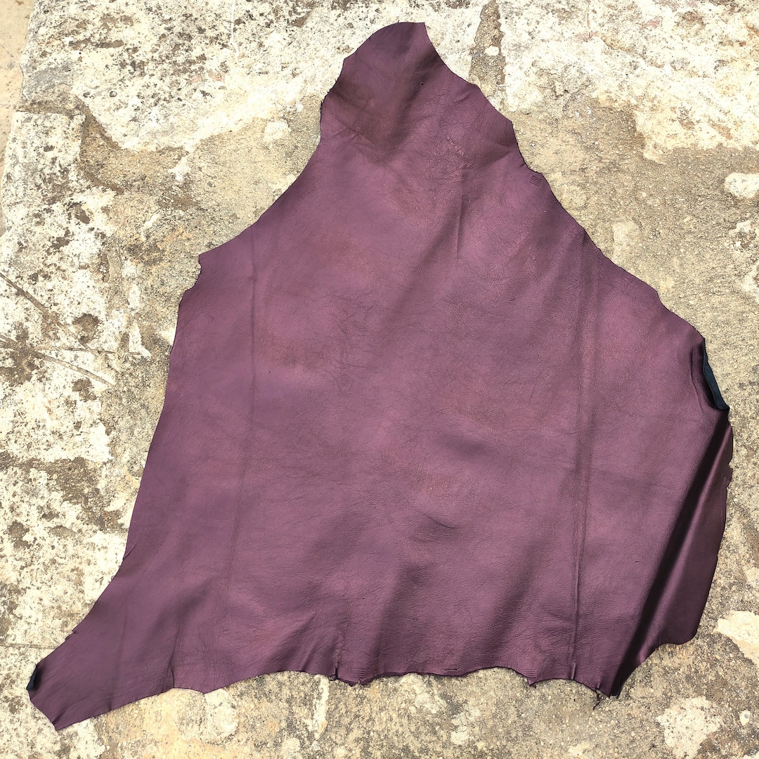 Metallic Bronze Kangaroo Leather Hide Veg Tanned, Full Grain Luxury ...
