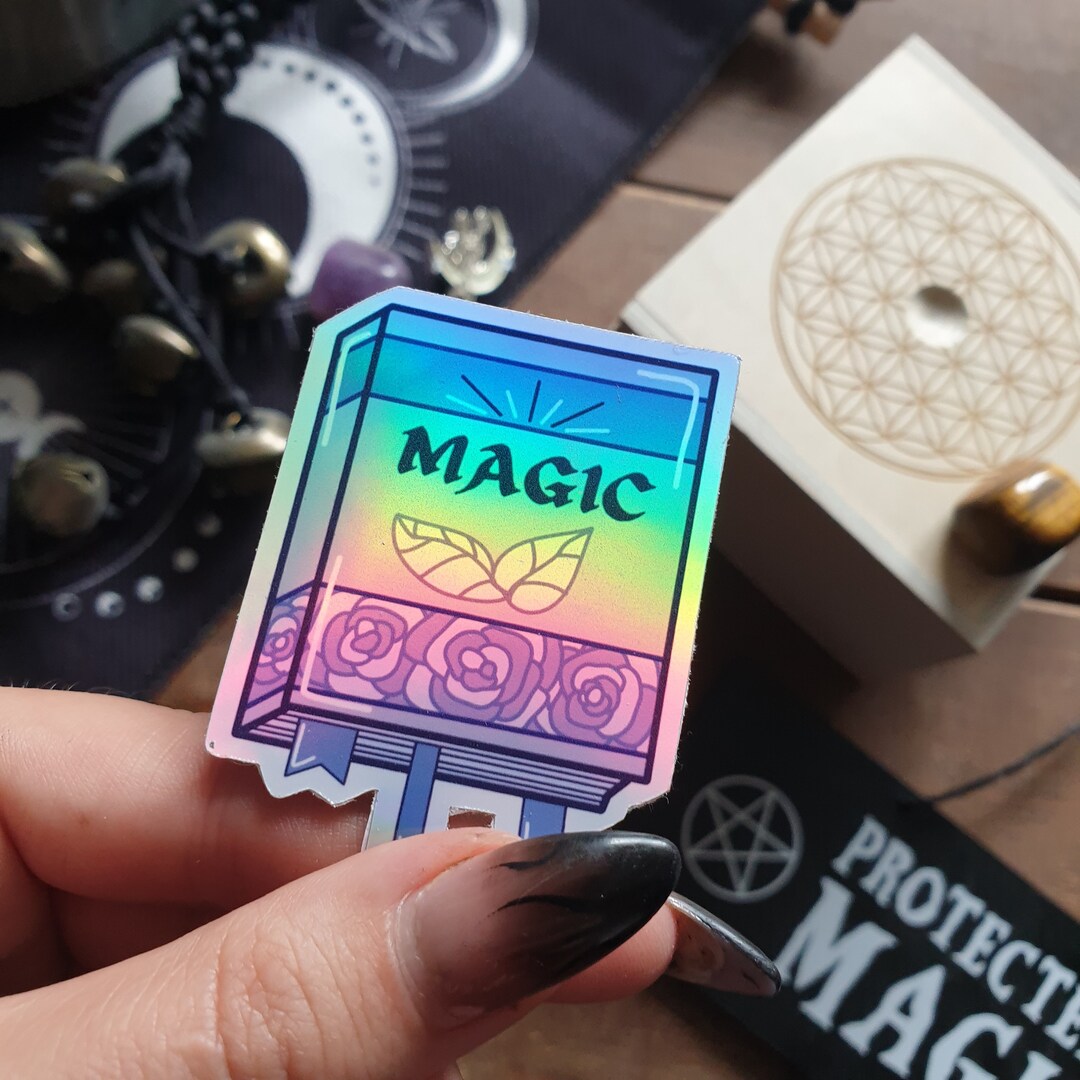 Witchy Holographic Altar Stickers Sticker Witch Cute Gothic Planchett ...