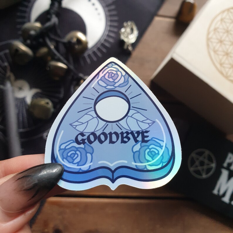 Witchy Holographic Altar Stickers Sticker Witch Cute Gothic Planchett ...