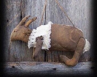 PDF E Pattern Shabby Chic Bunny Rabbit Doll 86 Raggedy - Etsy