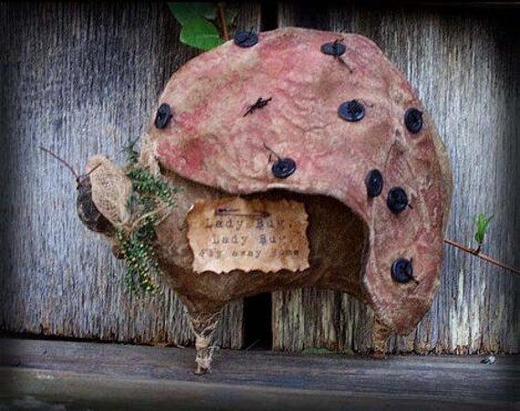 Doll Making Doll & Model Making Home & Hobby Ladybug Door Doll ...