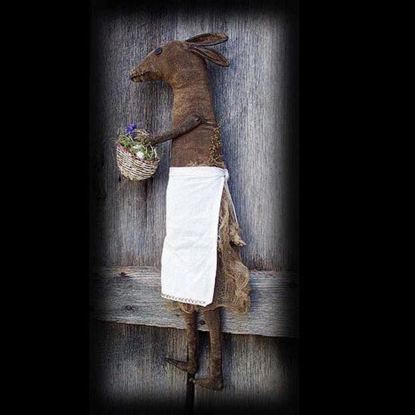 Primitive Rabbit - Etsy