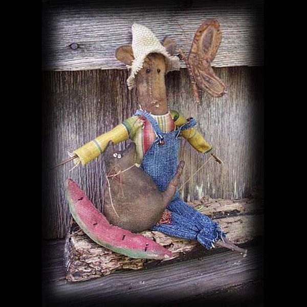 Primitive Mouse - Etsy