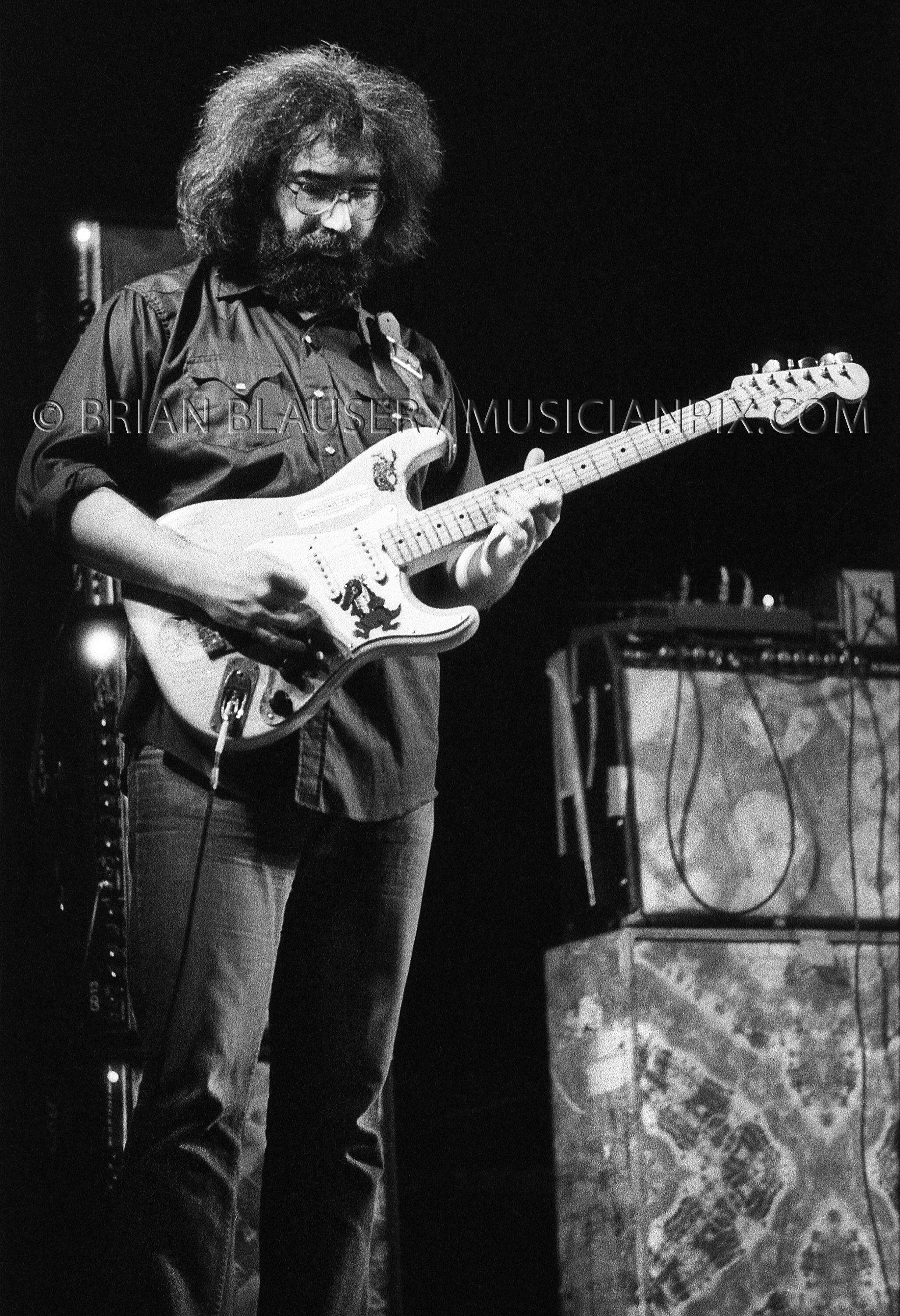 Grateful Dead Jerry Garcia Photo 1972 Vintage Image Contemporary Print ...