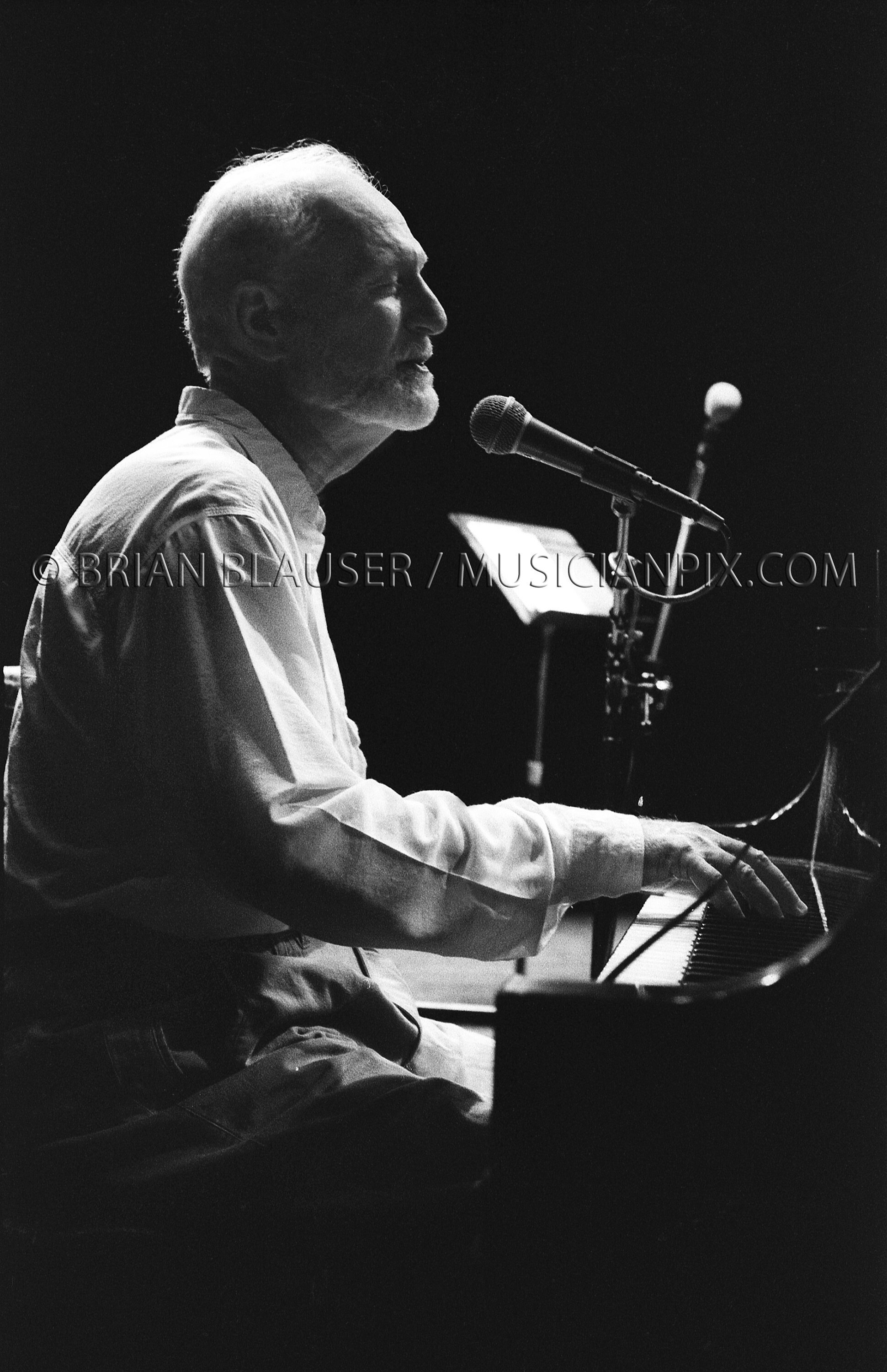 Mose Allison 1994 Photo Contemporary Print of Vintage 35mm Negative ...