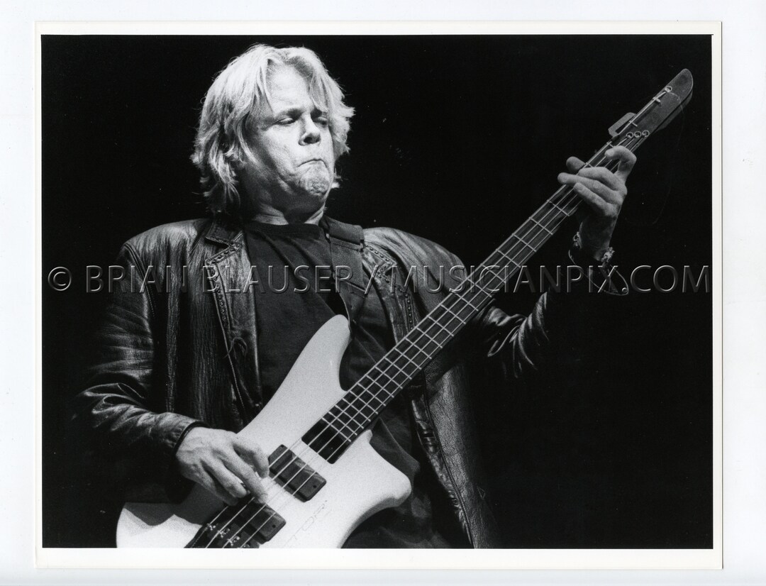 JOHN COWAN 1995 Photo Vintage 8x10 Silver Halide Gelatin Print Mountain Stage Live Bluegrass ...