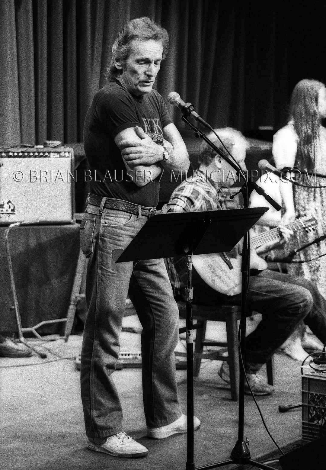 Gordon Lightfoot Vintage Photo: Archival Print, 1993 Mountain Stage ...