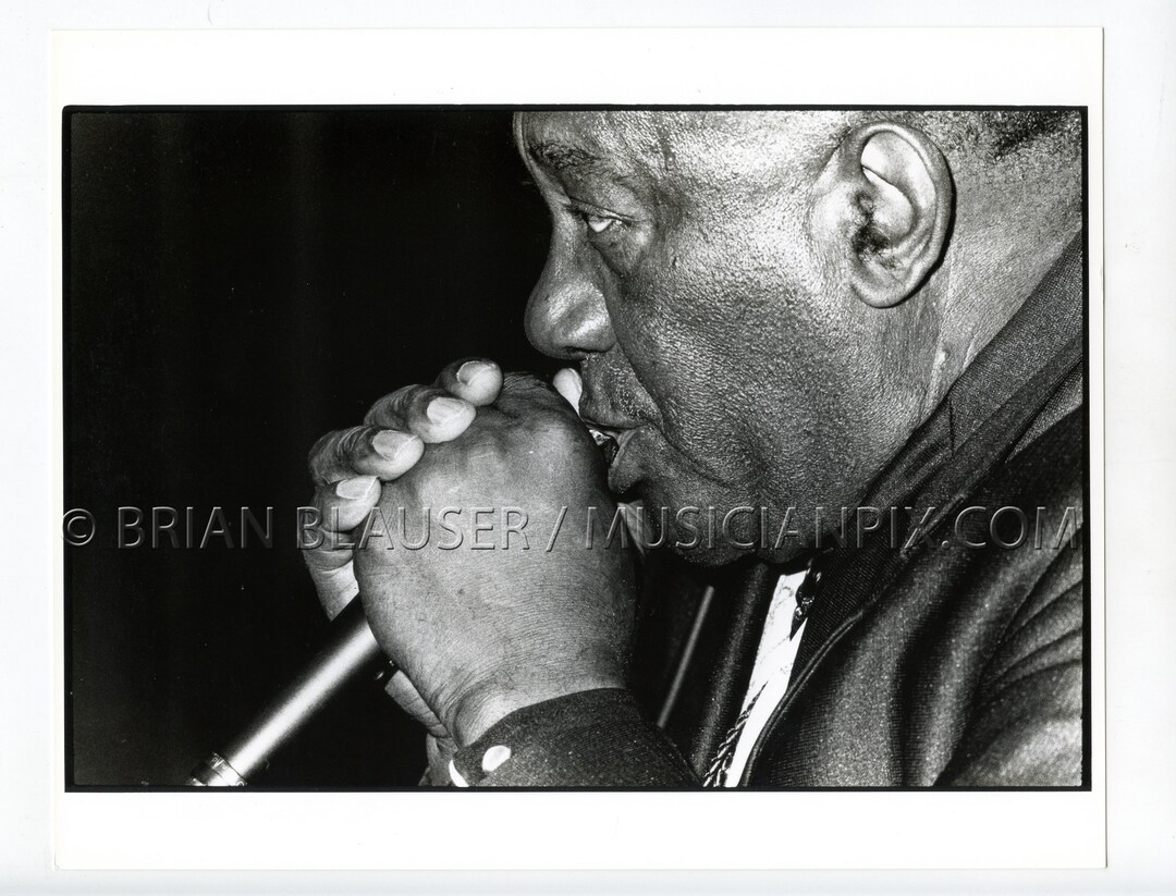 SNOOKY PRYOR 1992 Vintage Photo 8x10 Silver Halide Gelatin Print ...