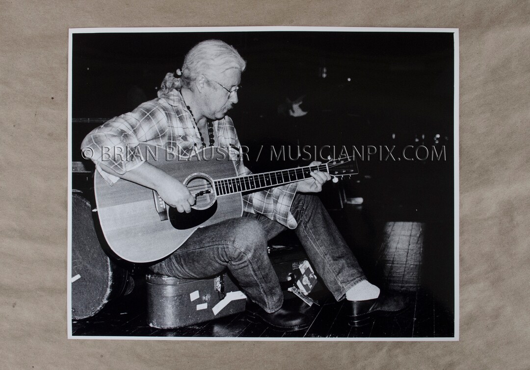 Arlo Guthrie Vintage Photo: Silver Gelatin Print, 2000 Mountain Stage ...