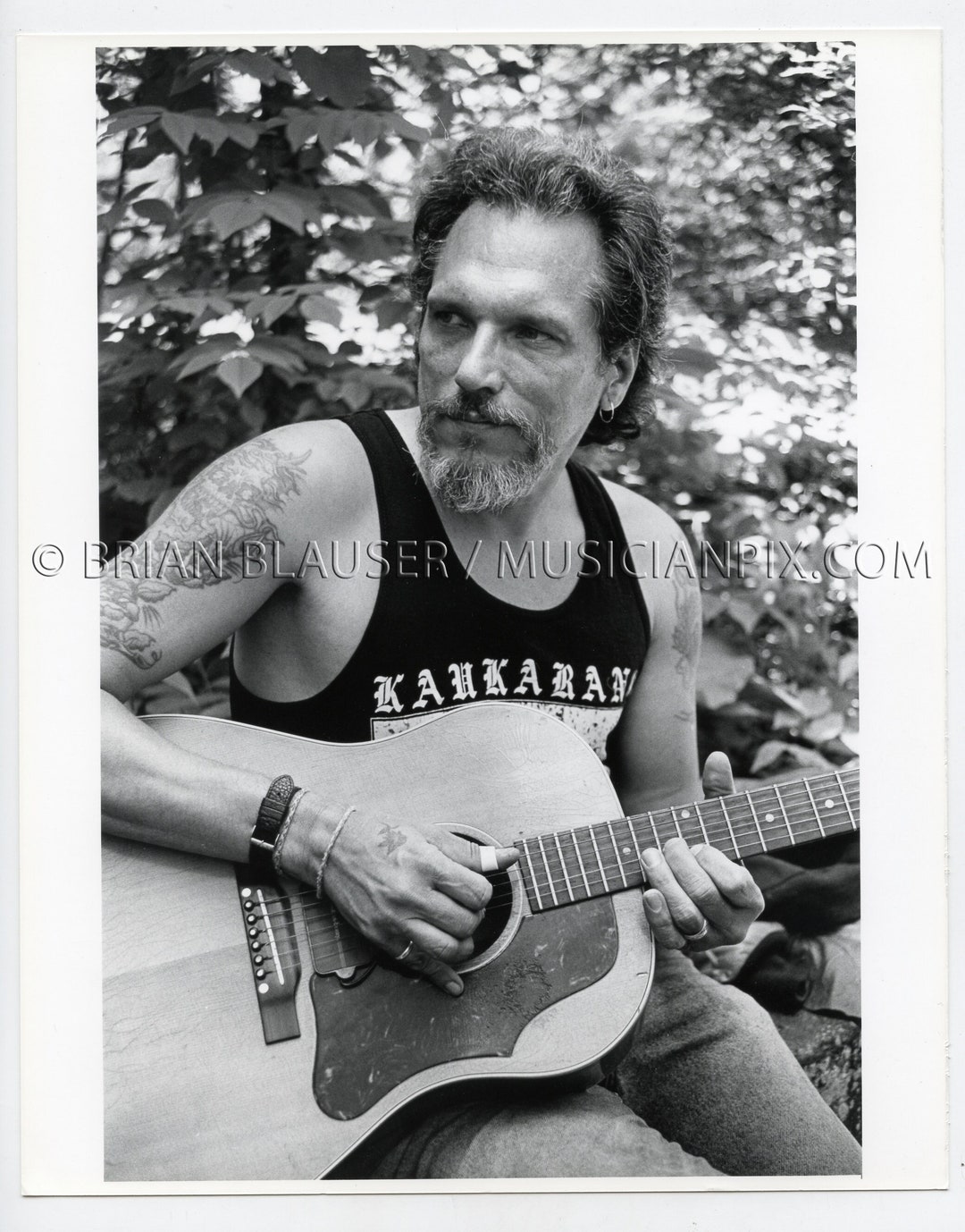 JORMA KAUKONEN Photo 1995 Vintage 8x10 Silver Halide Gelatin Print ...