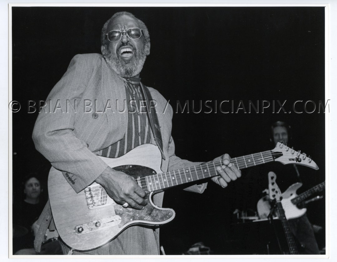 HOLMES Brothers WENDELL Holmes Photo 2000 Vintage 35mm 8x10 Silber ...