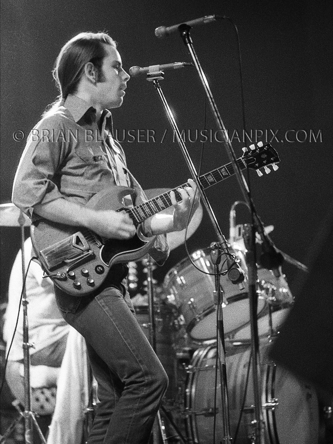 GRATEFUL DEAD Bob Weir 1972 Photo 8.5x11 - 13x19 Contemporary Print of ...