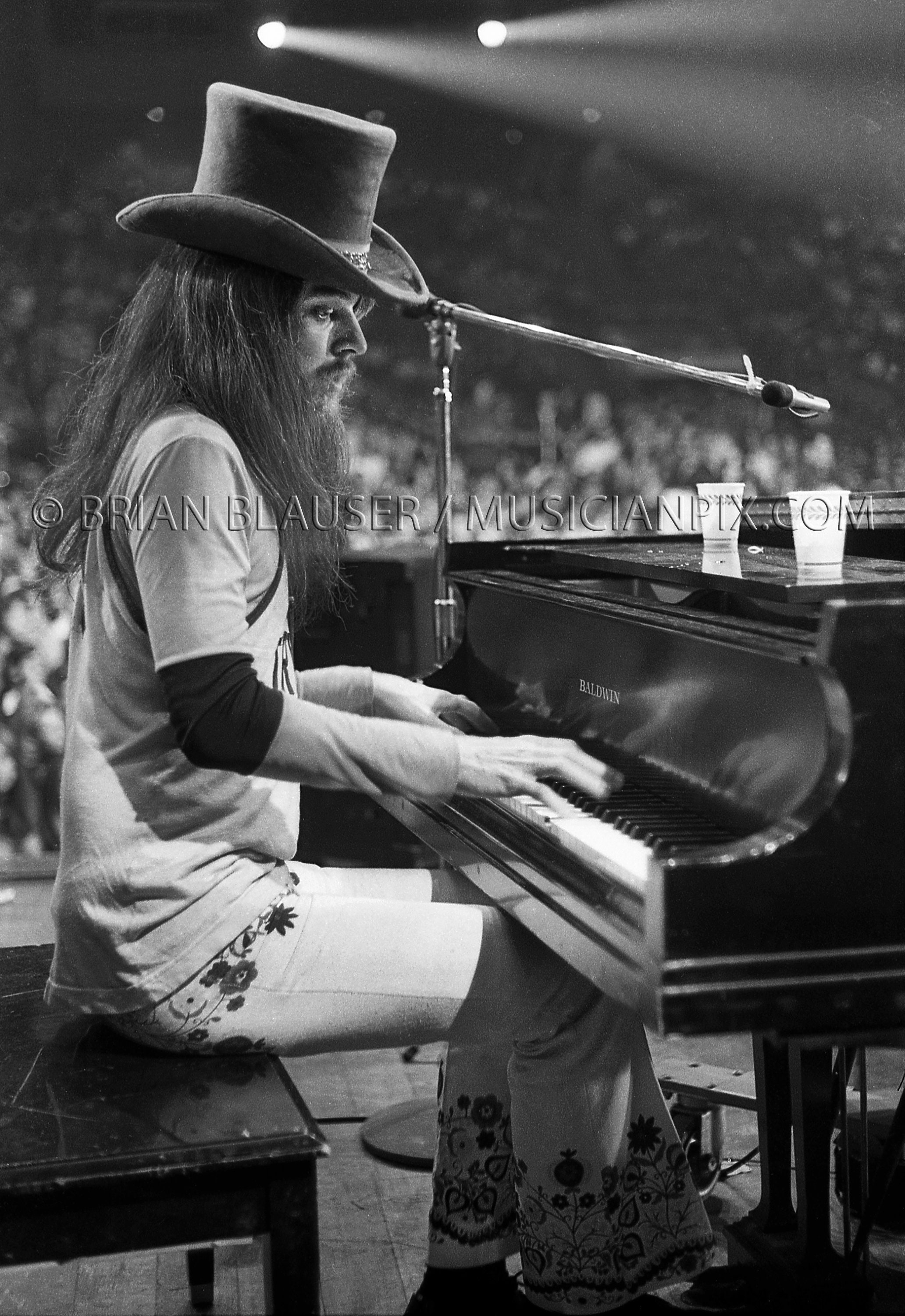 LEON RUSSELL 1970 Photo 8.5x11 13x19 Contemporary Print of Vintage 35mm ...