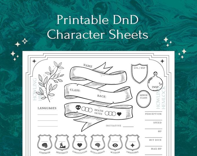 Dnd Printable Condition Token Cards for Dnd 5e // RPG Digital Download ...