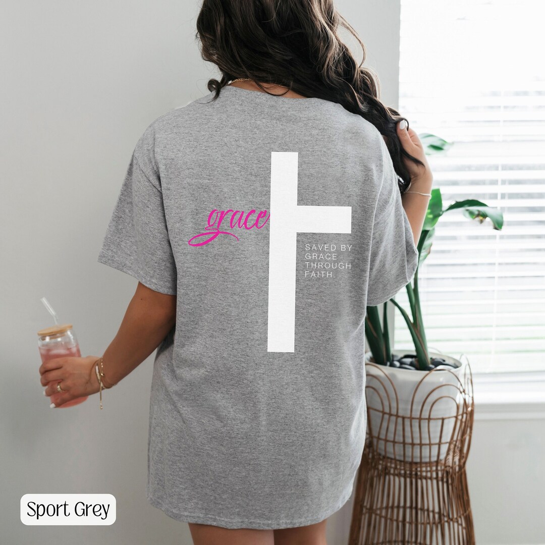 Christian Cross Shirt, Faith Cross Shirt, Faith Apparel, Bible ...