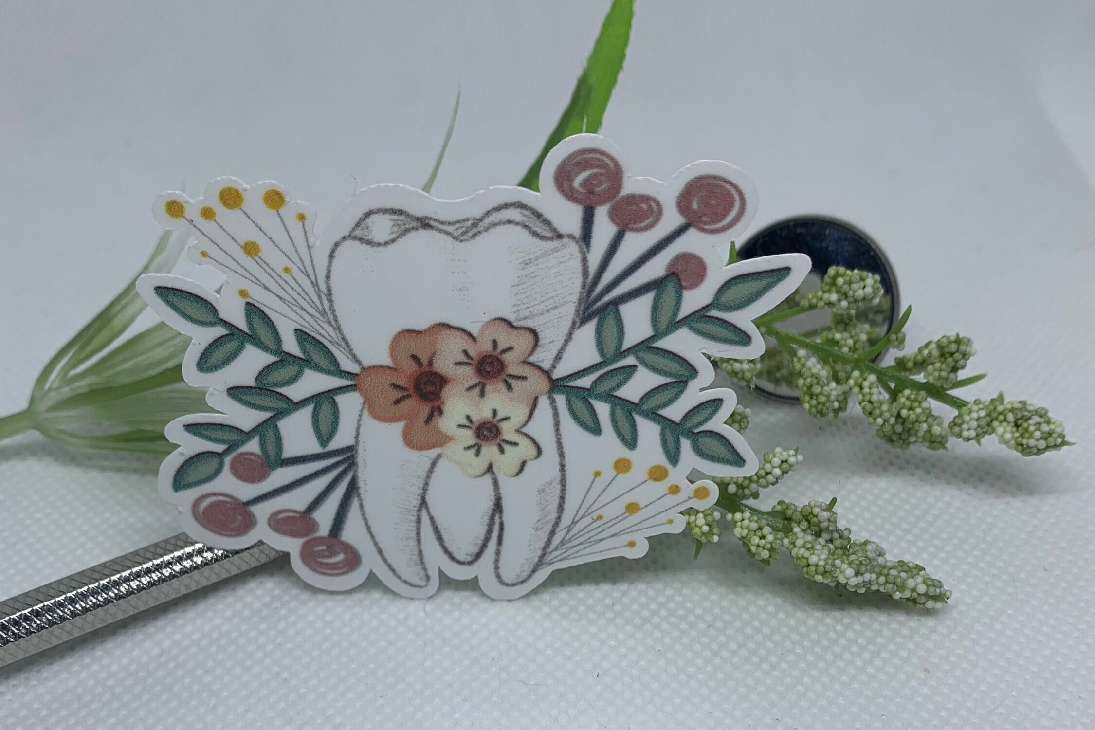 Tooth Dental Sticker Journals Water Bottles Stickers - Etsy