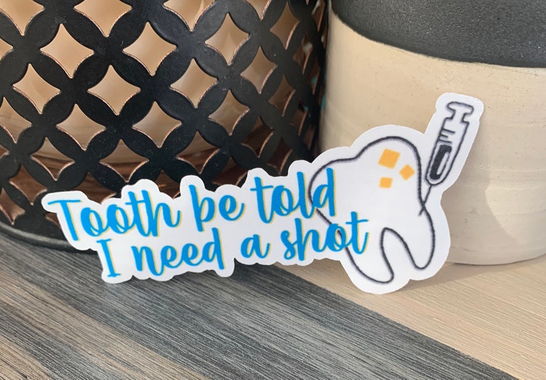 Fun Dental Sticker Weatherproof/waterproof Journal Water - Etsy