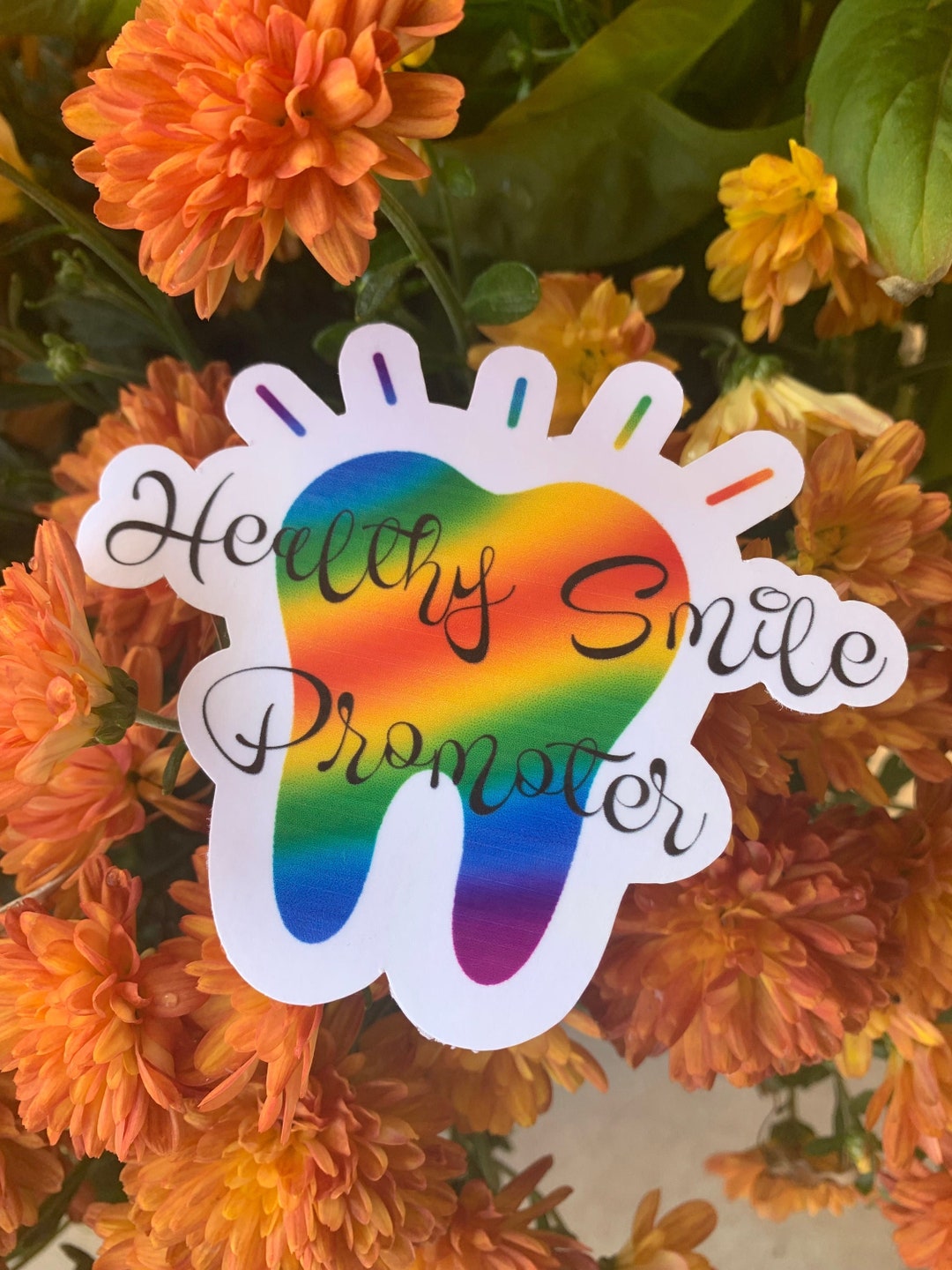 Healthy Smile Promoter Sticker| Dental Sticker|waterproof| Journals ...