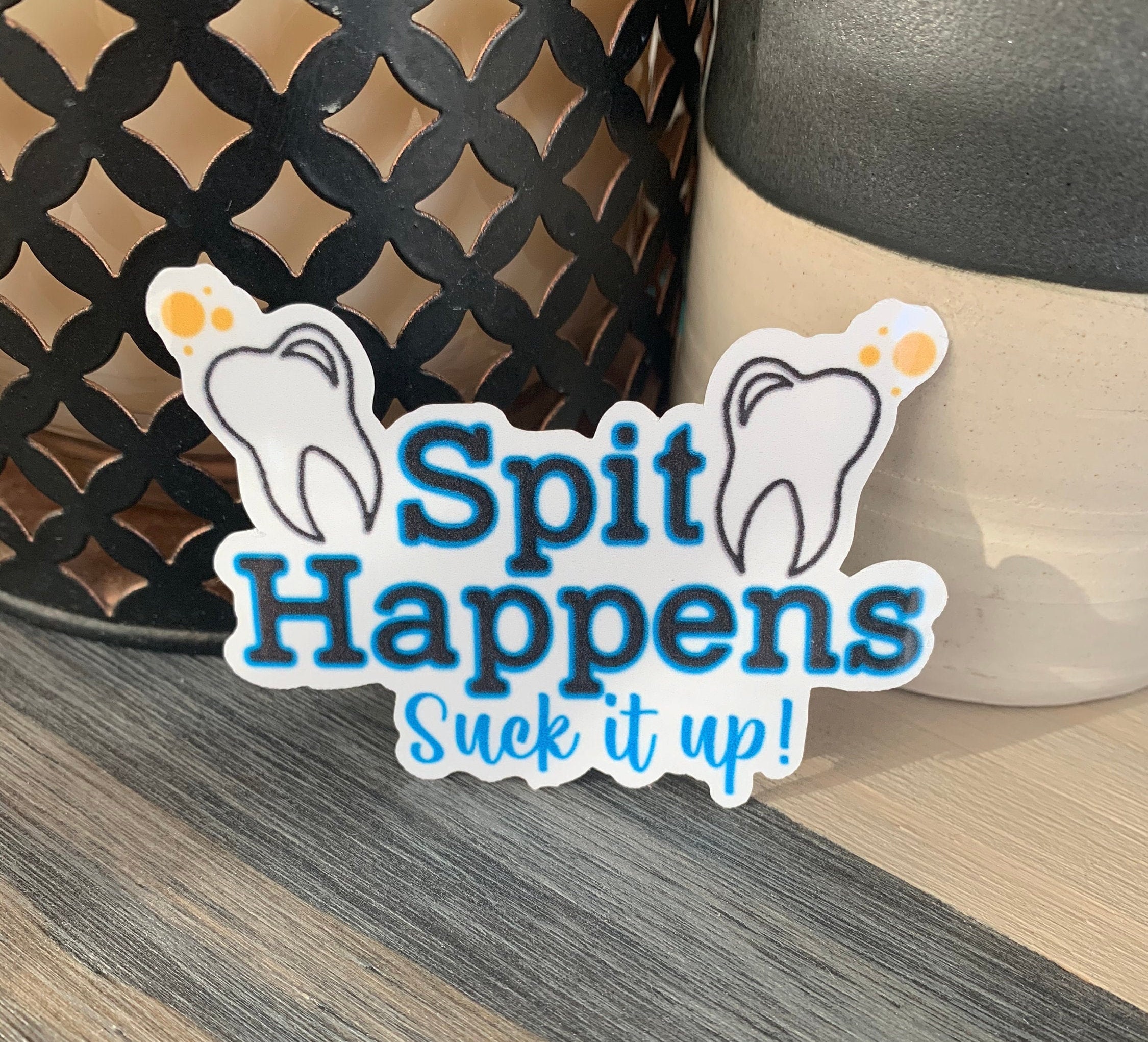 Fun Dental Sticker Weatherproof/waterproof Journal Water | Etsy