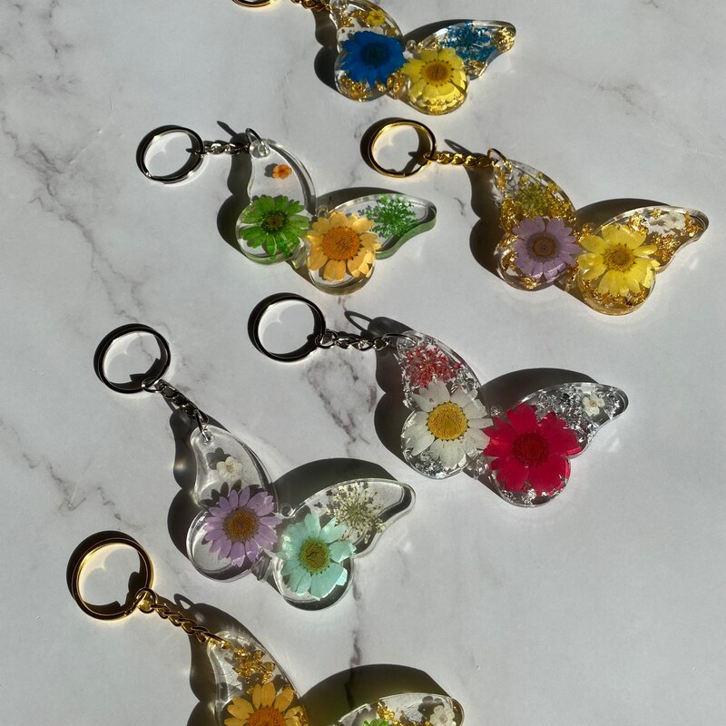 Resin Keychain - Etsy