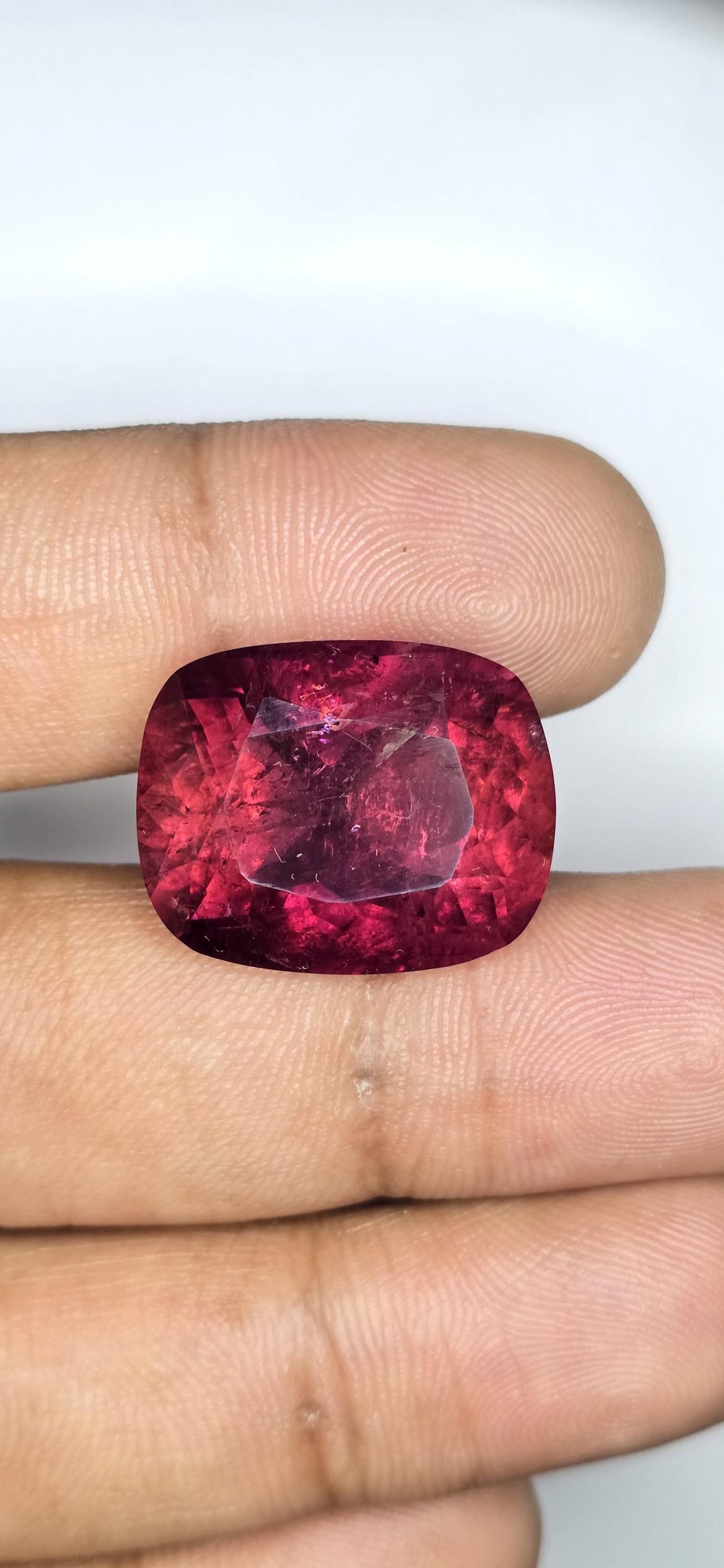 AAA Quality Rare Saturated Hot Pink Tourmaline Rare Certified Gemstone ...