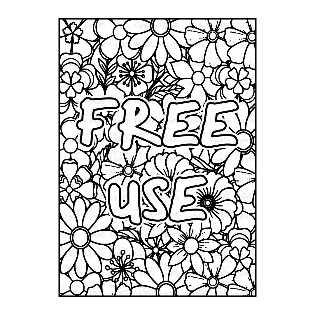Free Use - Adult Colouring Page - Perfect Gift for Your Sexy Wife ...