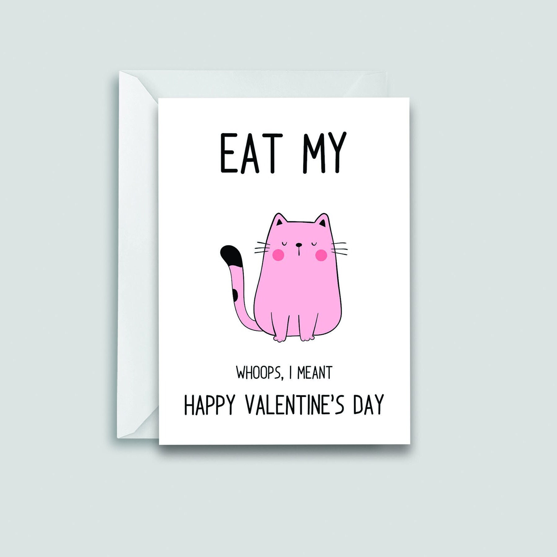 Eat My.. Valentine's Card, Adult Valentine, Rude Valentines, Husband ...