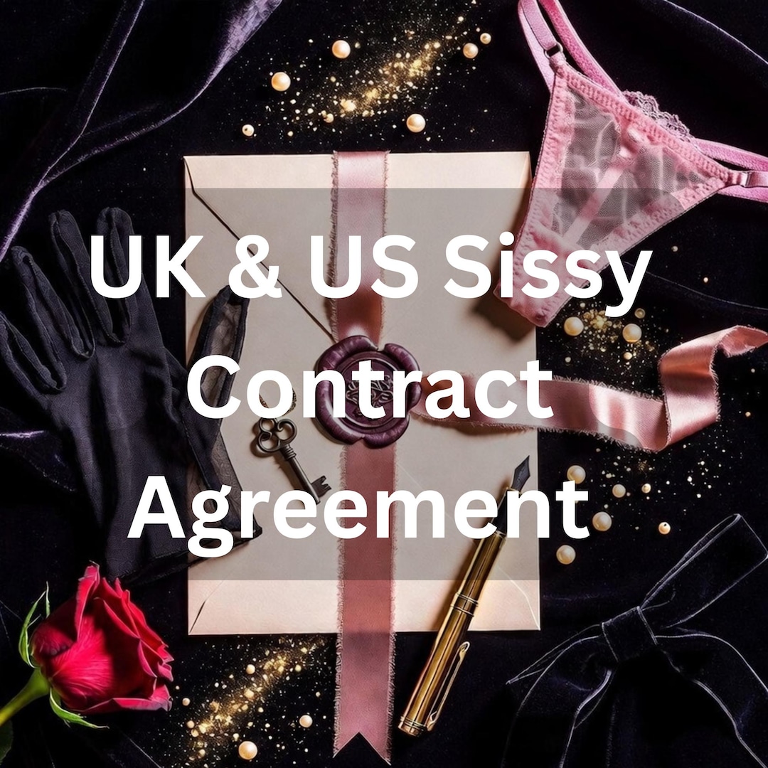 Sissy Contract, Feminization Agreement, BDSM Roleplay Document ...